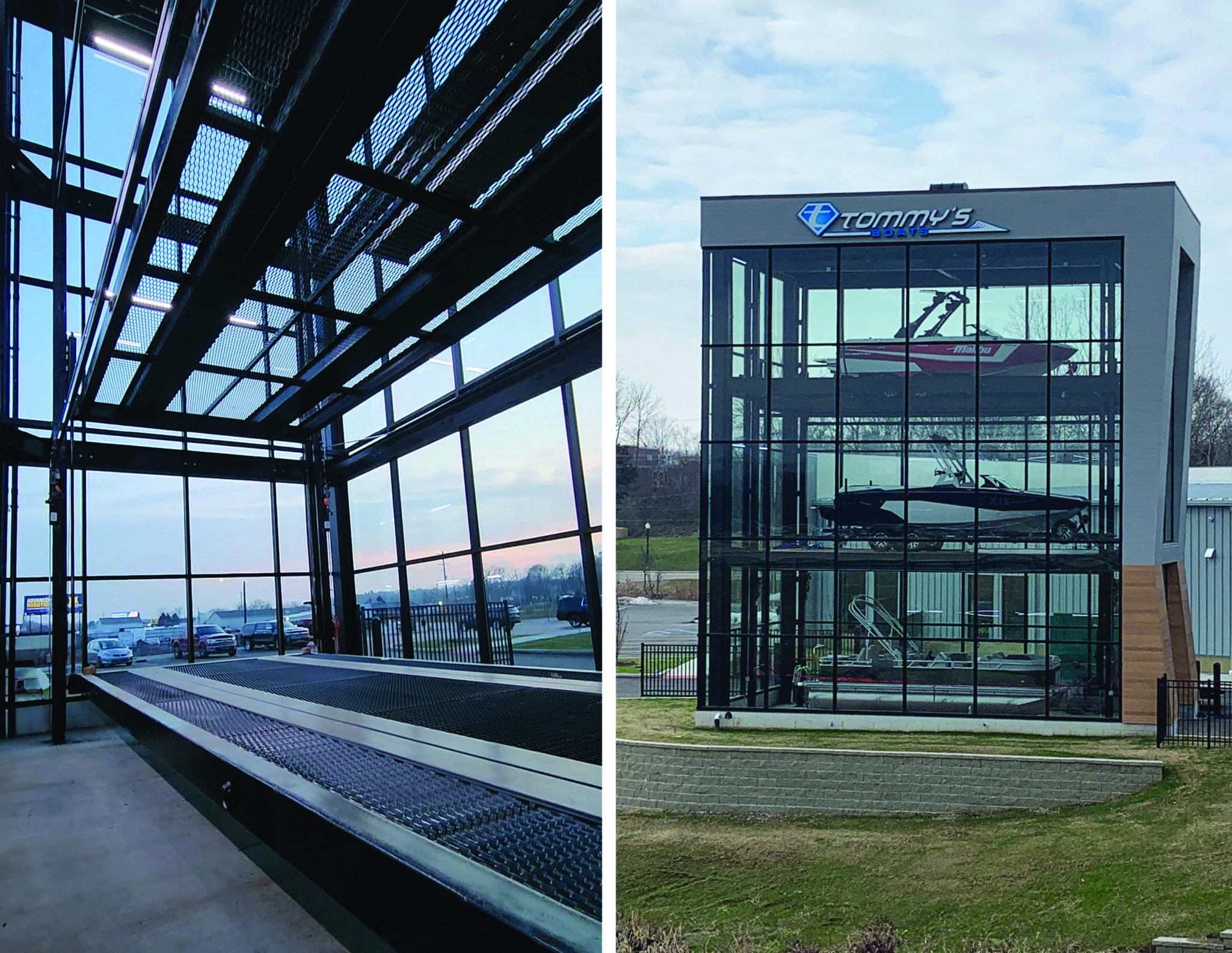 Multi-Boat, Multi-Platform Boat Display Lift - Coolest Thing Made in WI