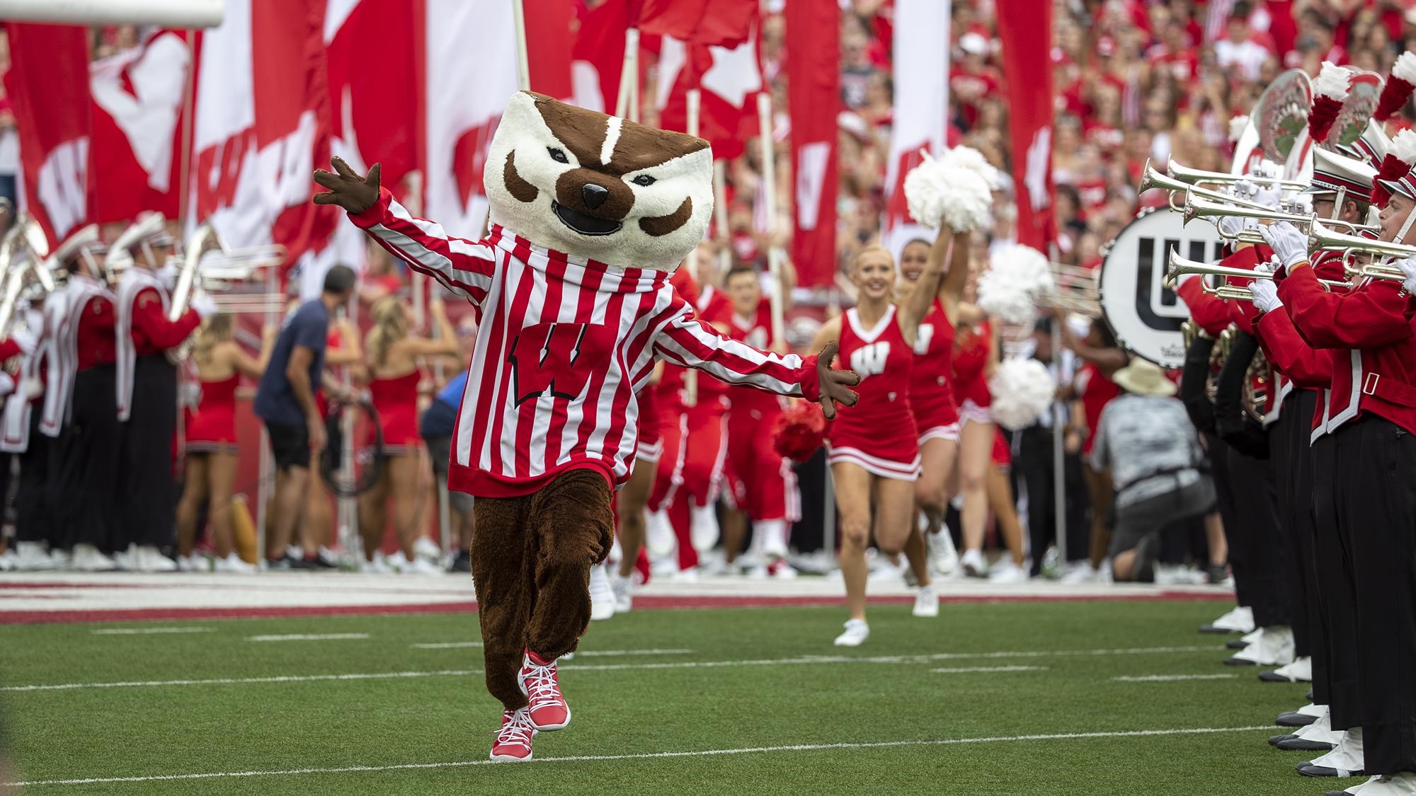 Bucky Badger (Mascot Costume) - Coolest Thing Made in WI