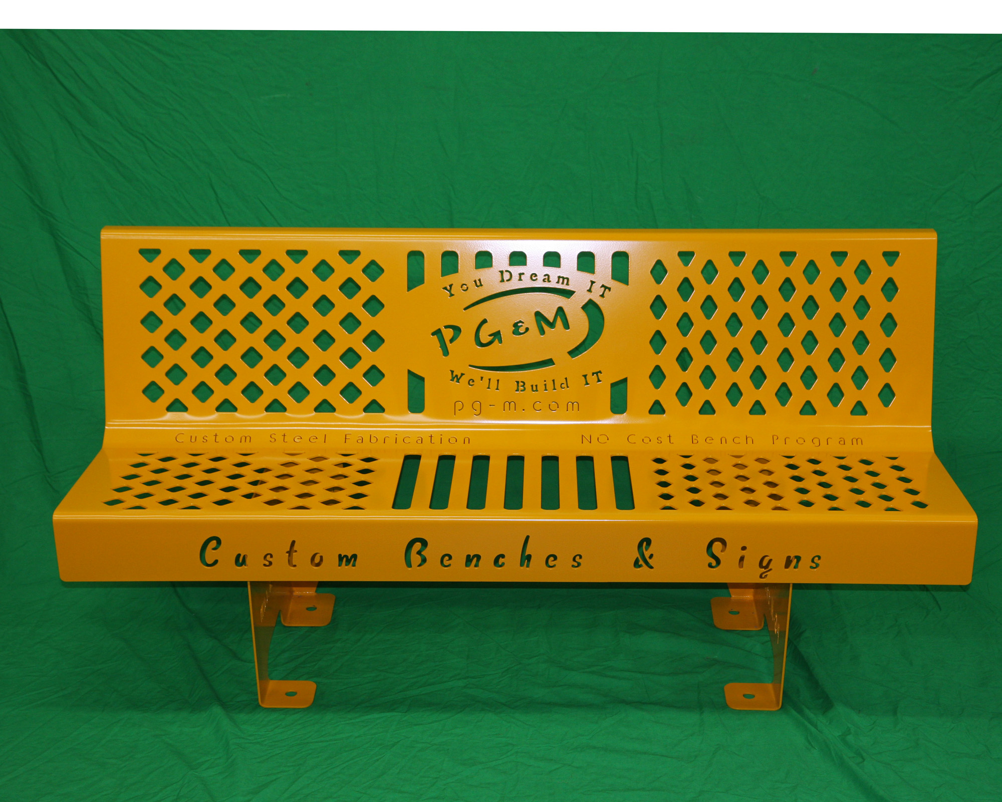 Custom Built Metal Benches - Coolest Thing Made in WI