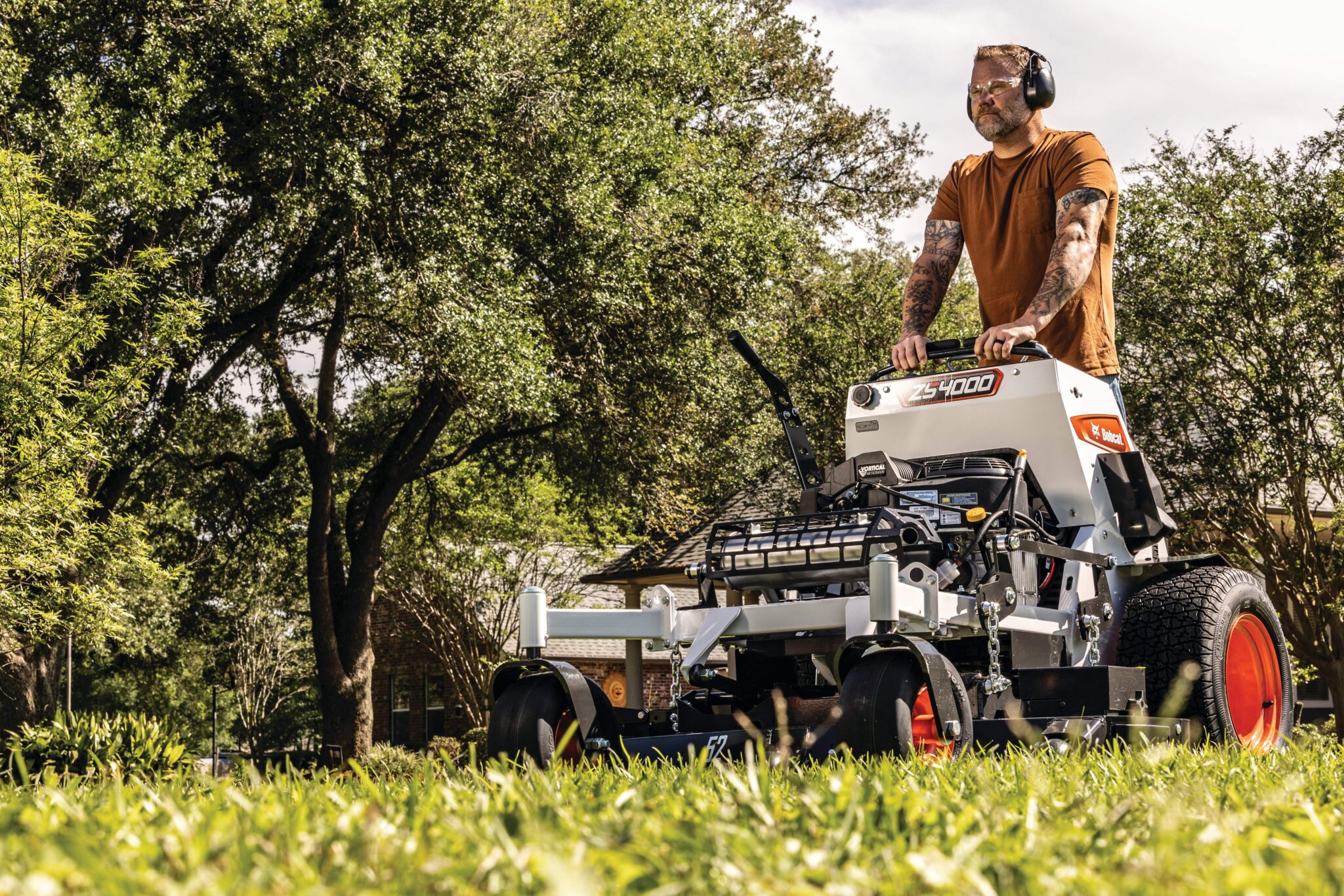 Bobcat ZS4000 Zero-Turn, Stand-On Mower - Coolest Thing Made in WI