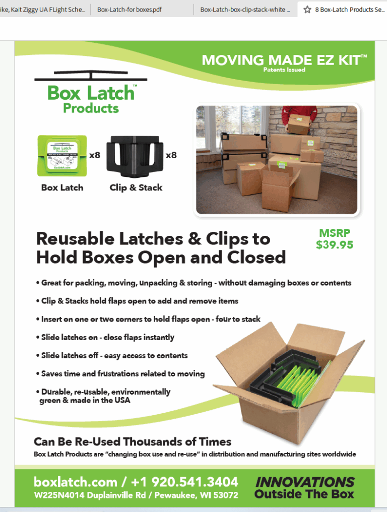 Moving Made EZ Kit - Coolest Thing Made in WI